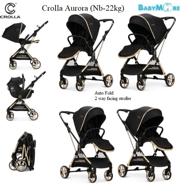 Crolla Aurora Stroller (Metallic Gold) | Shopee Malaysia