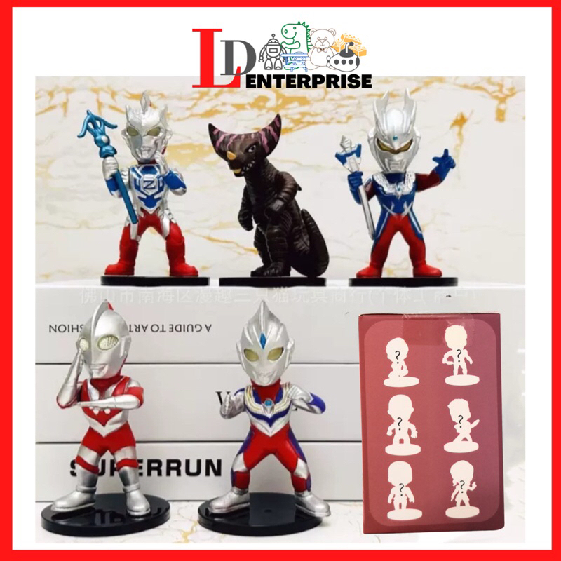 [LD]Ultraman Figure Collection Toy Figures Action Cake Topper ...
