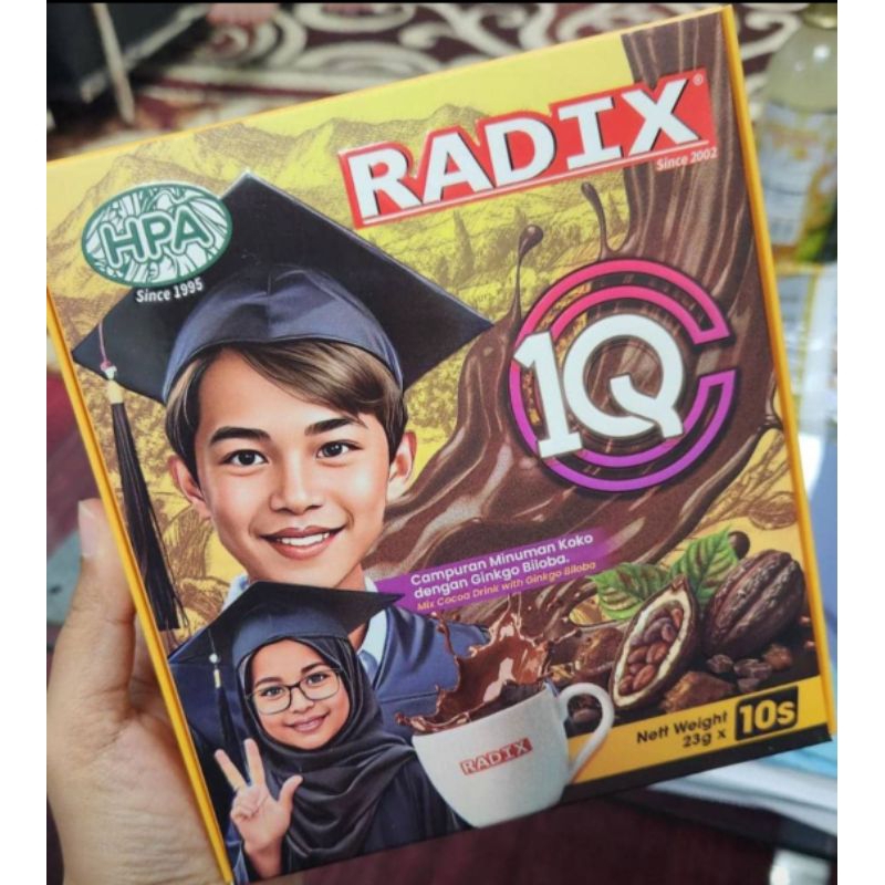 MINUMAN KOKO RADIX IQ HPA | Shopee Malaysia