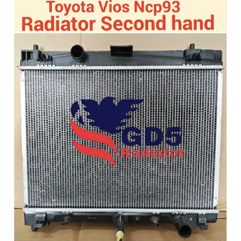 Toyota vios Ncp93 Radiator Second hand Original | Shopee Malaysia