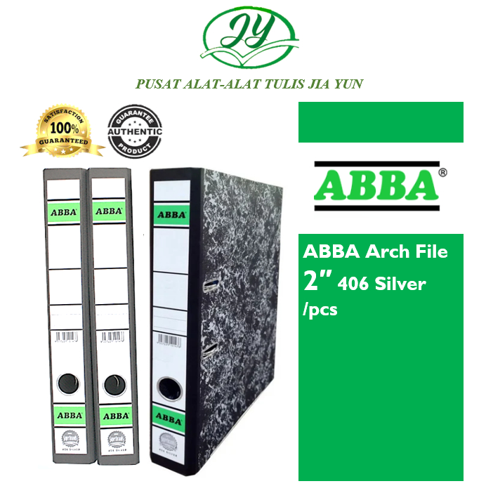 2" 406 ABBA Arch File Box File 2inch with Index Divider | Shopee Malaysia