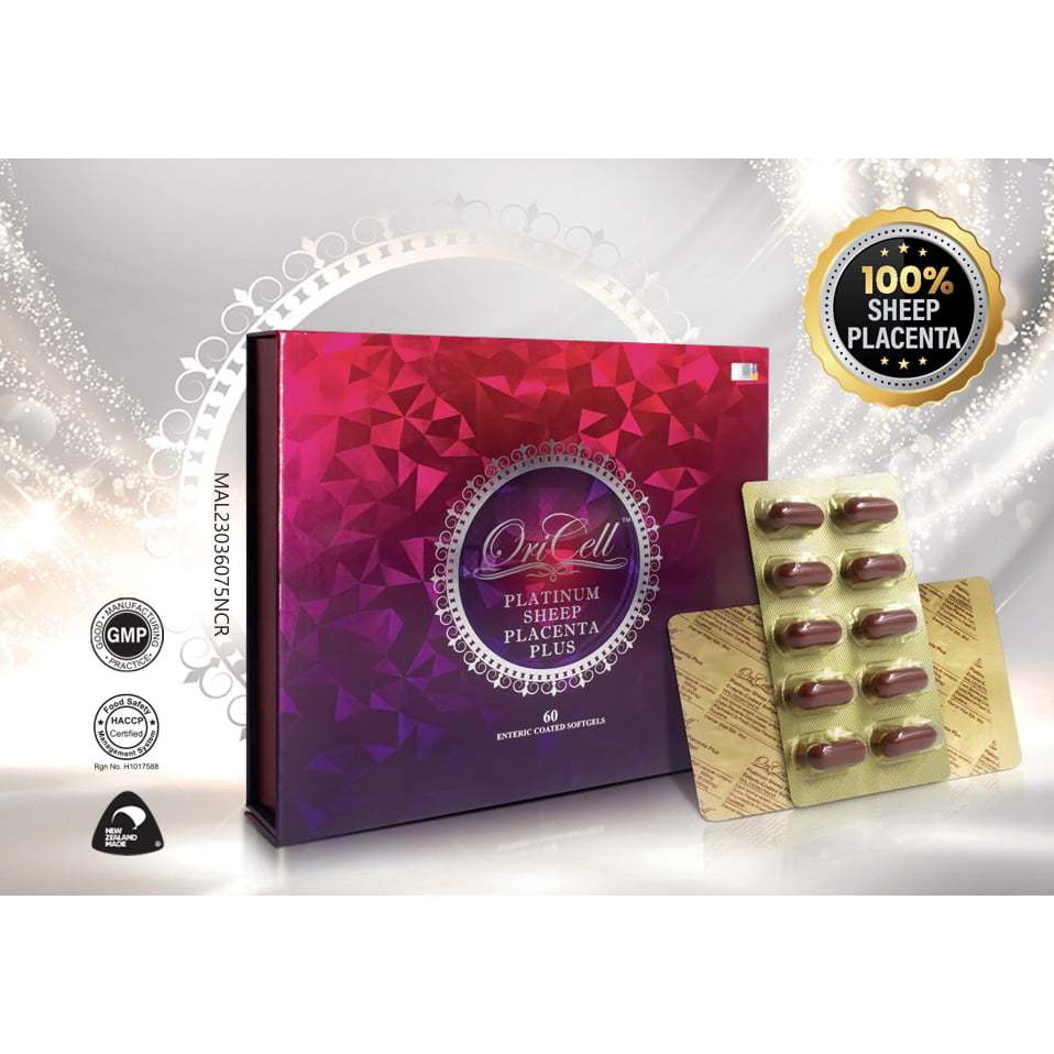 ORICELL PLATINUM SHEEP PLACENTA SOFT GEL 30'S | Shopee Malaysia