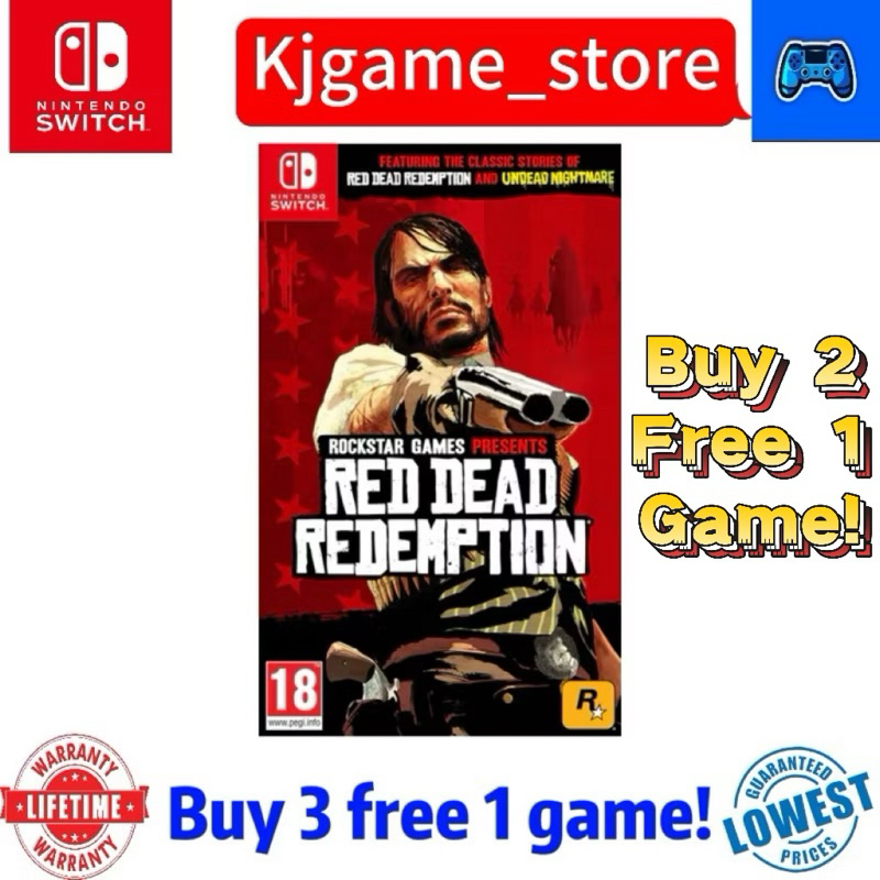 Nintendo Switch Red dead redemption *digital* 荒野大镖客 | Shopee Malaysia