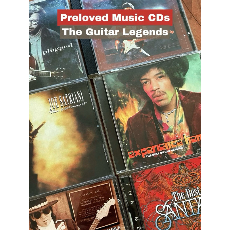 Preloved Original Music CD USA Edition The Best of Guitar Legends ...
