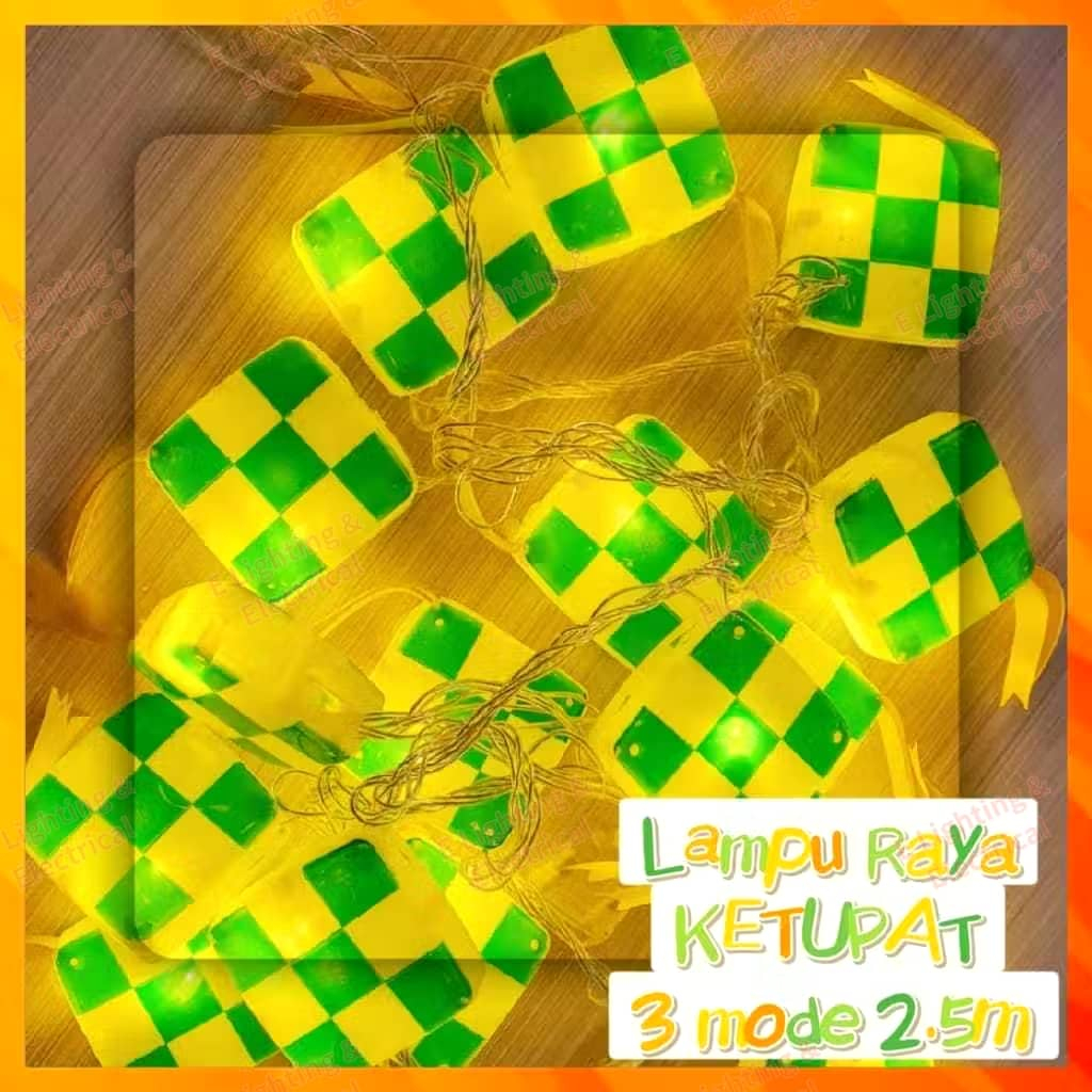 Lampu Ketupat Raya Lampu Hari Raya Kelip Lampu Lip Lap Raya Lampu ...