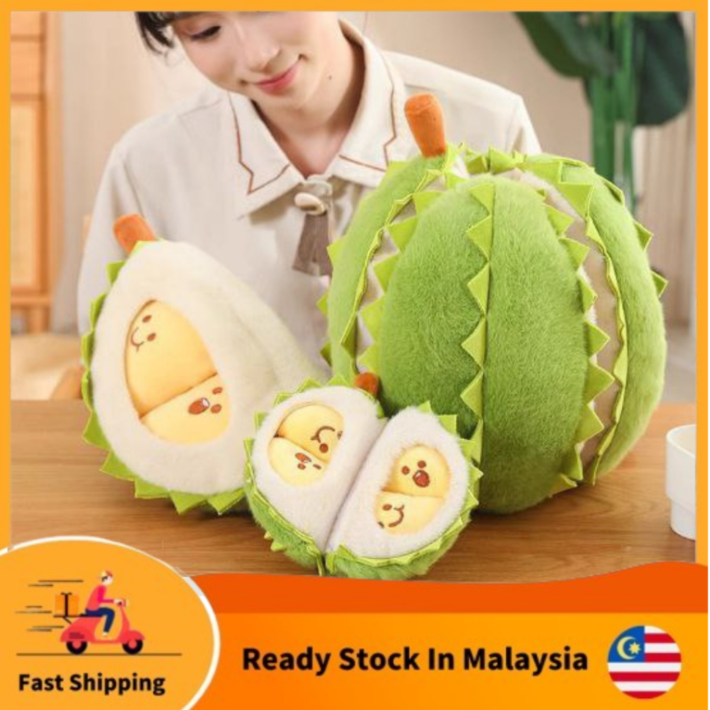 🔥Fast Shipping🔥 Same Style Durian Plush Toy Fun Detachable Durian Doll ...