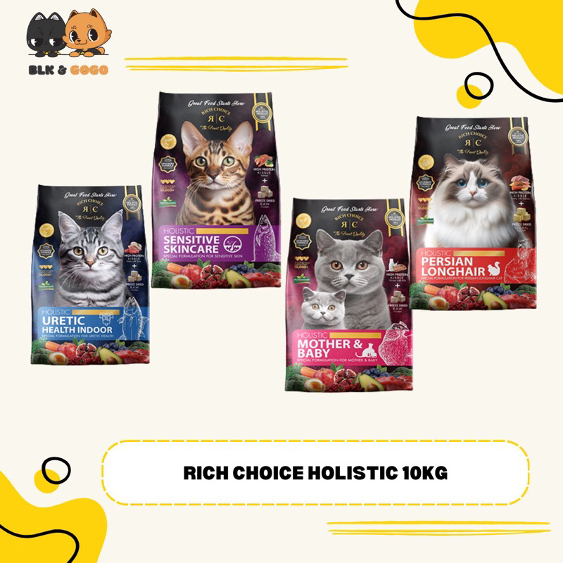 Rich Choice Holistic 10kg (new packing) | Shopee Malaysia