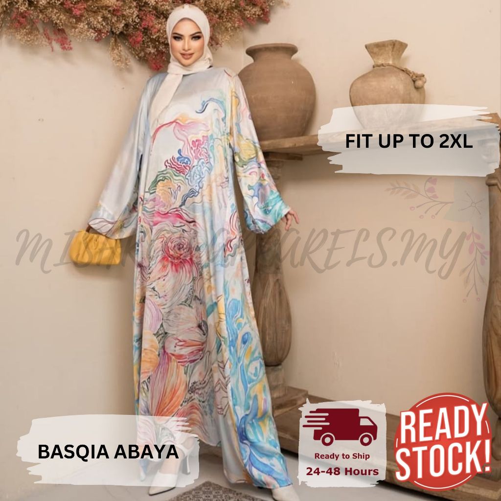 ★Mishkah Apparels★ BASQIA Abaya - Queen Silk Modest Muslimah Apparels ...