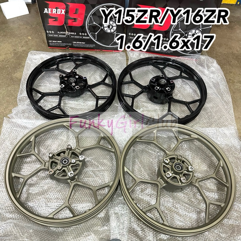 YAMAHA Y16ZR V2 ABS Y15ZR V1 V2 SPORT RIM AEROX THAI DESIGN 2025 160X17 ...