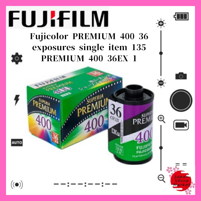 Fujifilm Color Negative Film FujiColor PREMIUM 400, 36 exposures ...