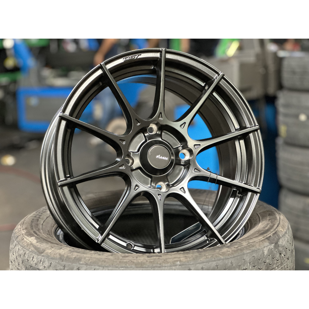 NEW 15X7J Advanti Storm S1 Rim (set of 4) Black 4X114.3 for Persona ...