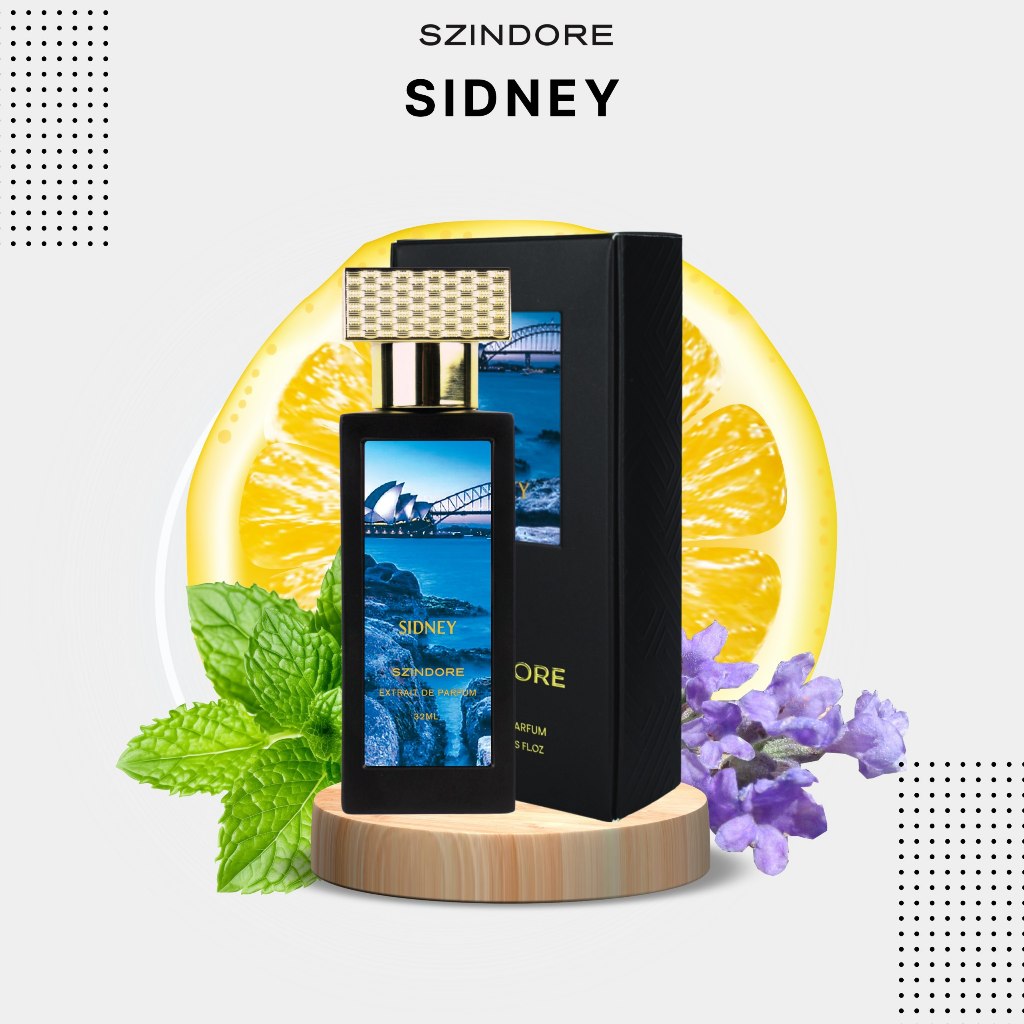 SZINDORE SIDNEY PERFUME FOR MEN 32ML | Shopee Malaysia