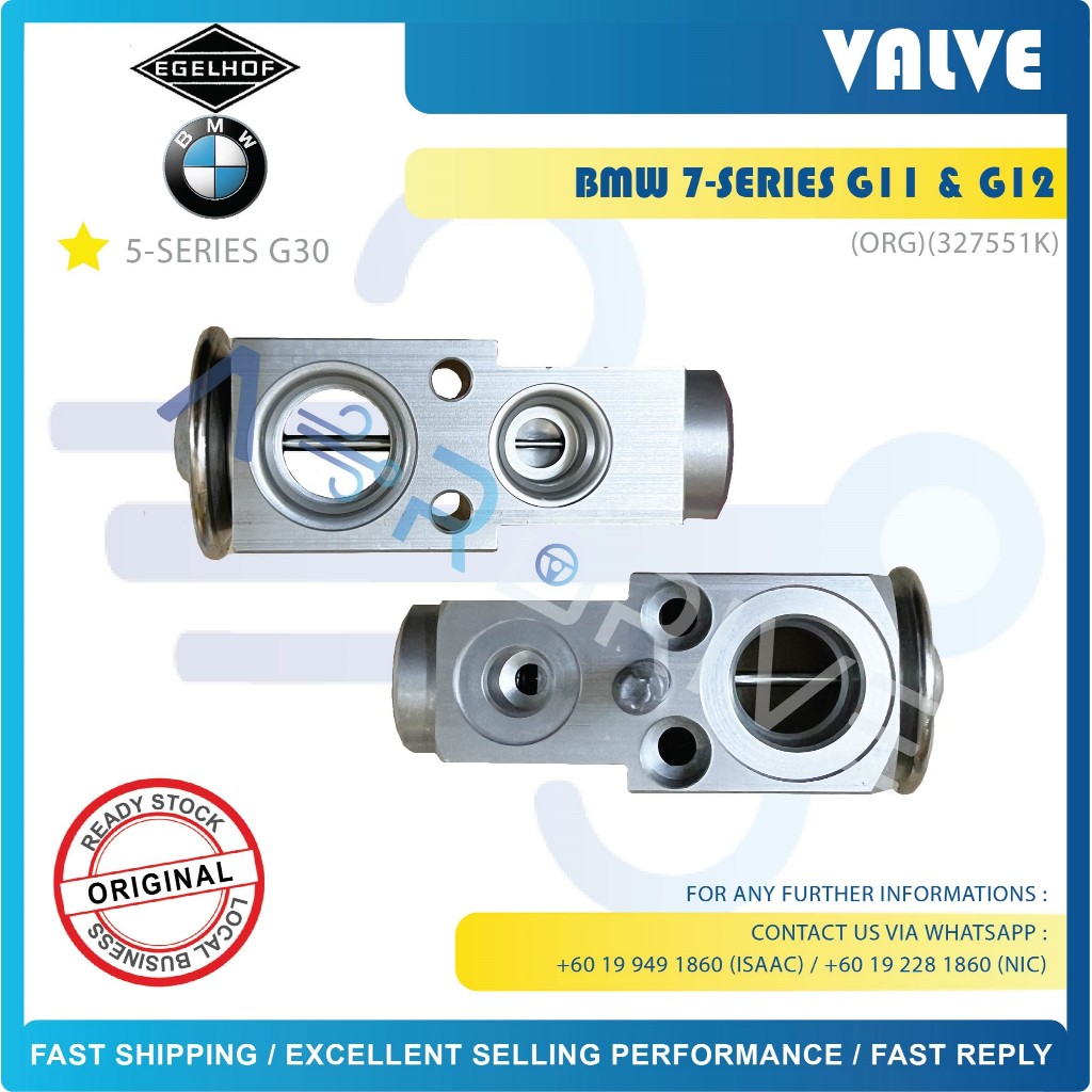 ORIGINAL EGELHOF BMW 5-SERIES G30 / 7-SERIES G11 & G12 EXPANSION VALVE ...