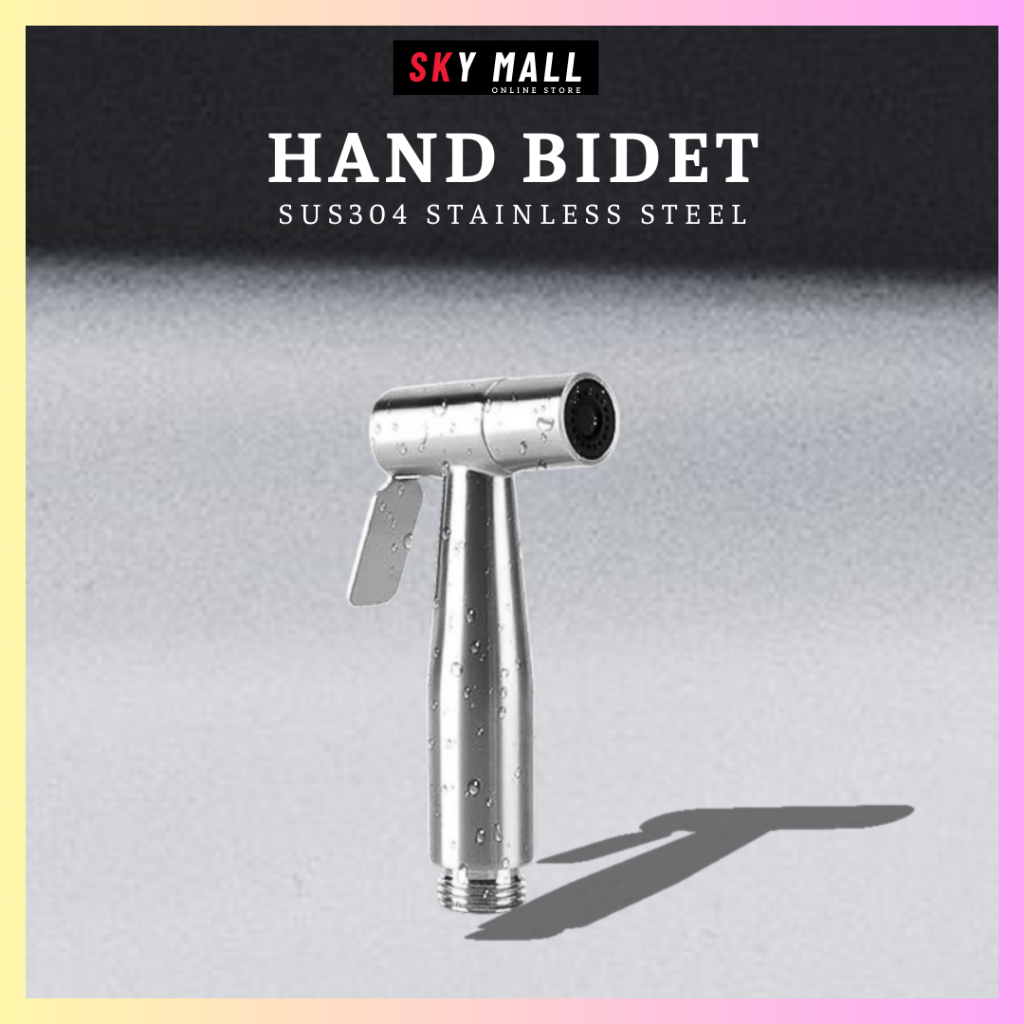 SUS304 STAINLESS STEEL HAND BIDET FOR TOILET BATHROOM MODERN HAND SPRAY ...