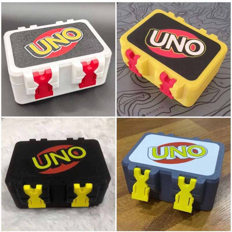 UNO Card Case Uno Card Box Card holder UNO Flip, UNO No Mercy Case ...