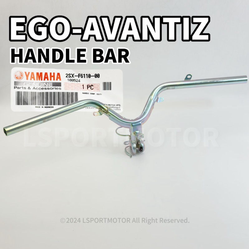 100％ ORIGINAL 🔥YAMAHA EGO-AVANTIZ HANDLE BAR HANDLE COMP 2SX-F6110-00 ...