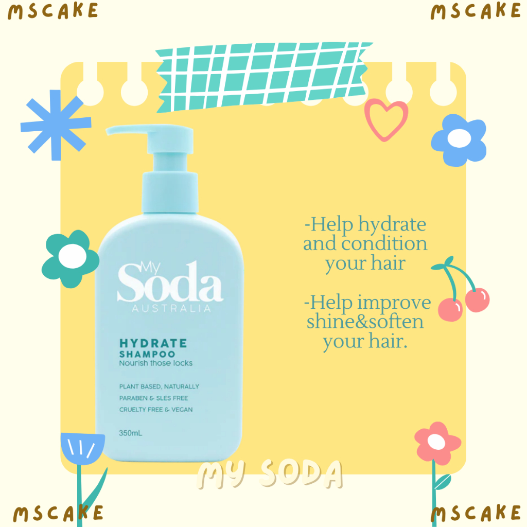 [VEGAN] My Soda Shampoo Conditioner 350ML | Shopee Malaysia