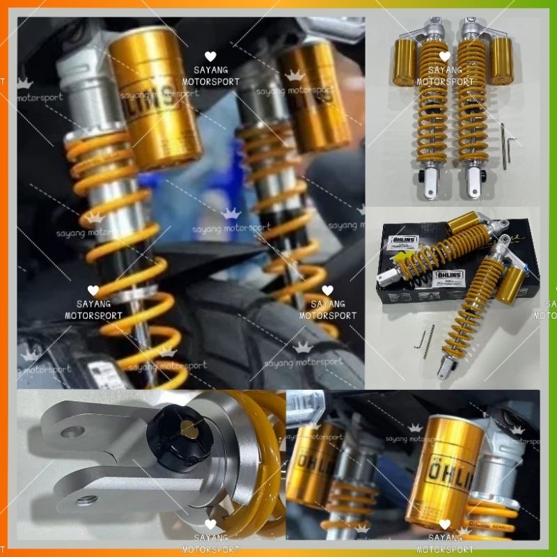 1SET HONDA ADV150 ADV160 ADV 390MM ABSORBER GAS+TANK REAR ABSOBER FORK ...