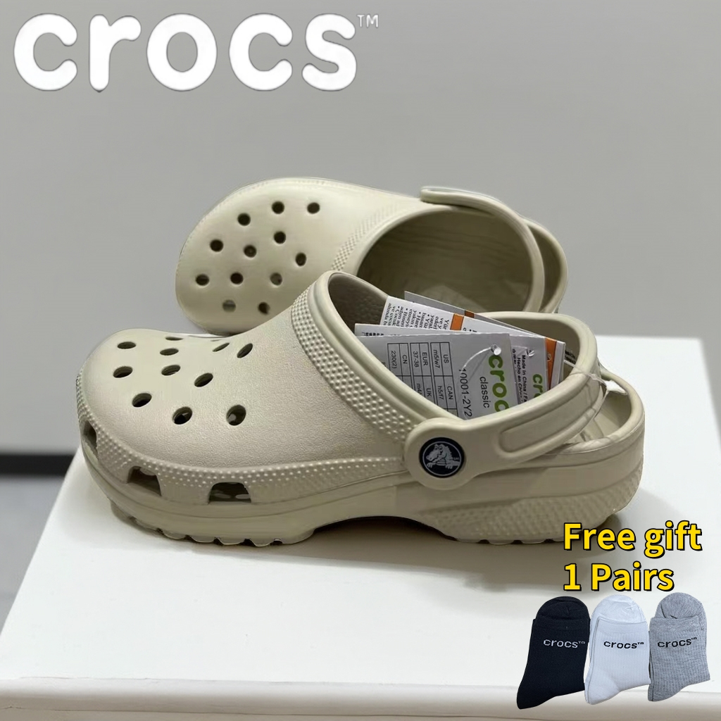 Malaysian Inventory 】 Crocs Women's Sandals Couple Slippers Clog ...