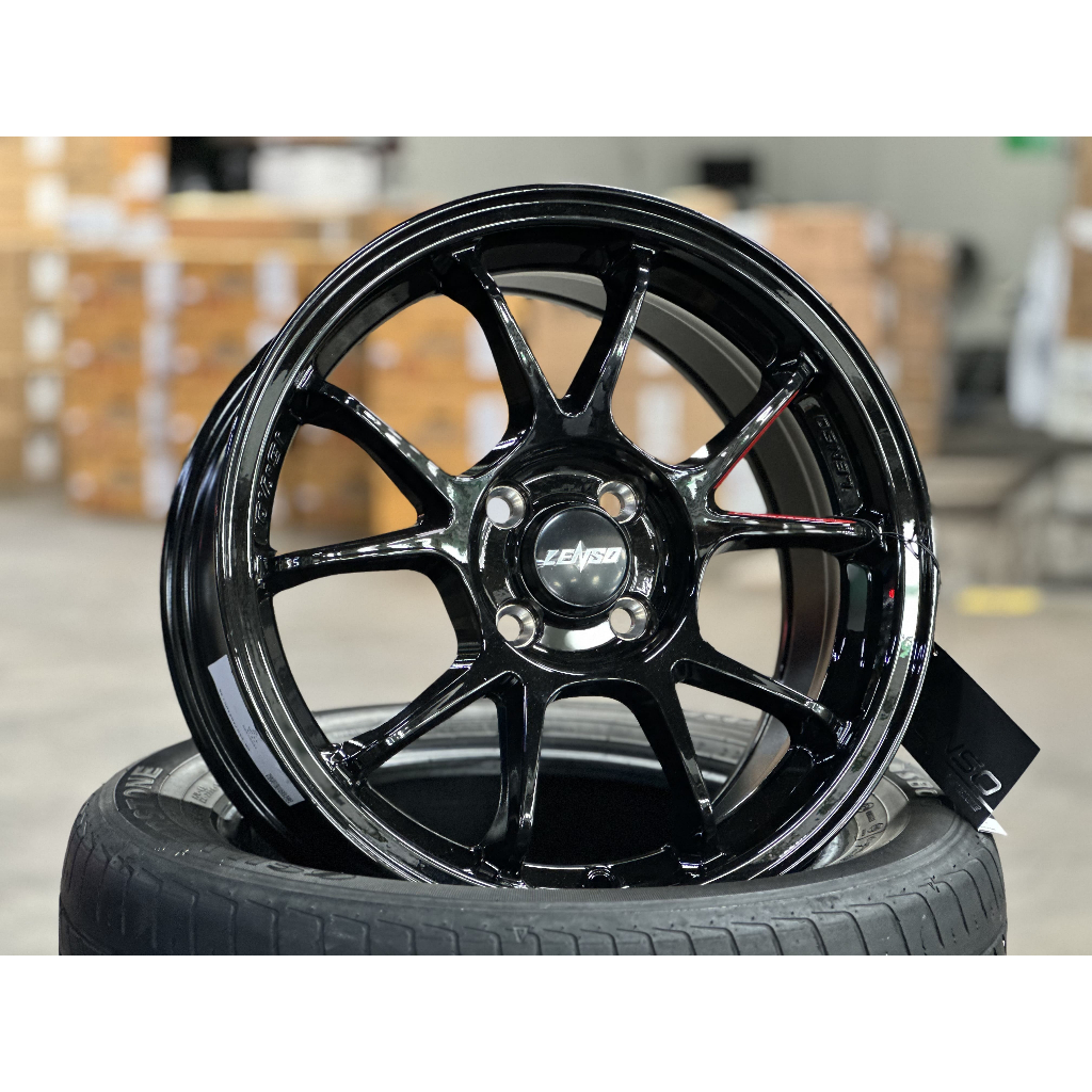 NEW 16X7J Lenso 95G Rim (set of 4) Black 4X100 for City Jazz Vios Yaris Myvi Mazda 2 | Shopee ...