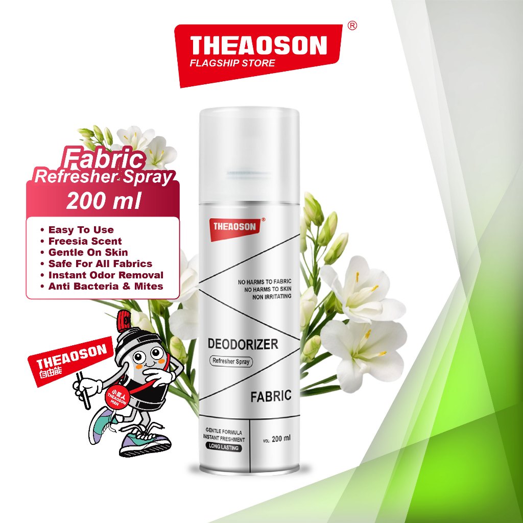THEAOSON Fabric Deodorant Spray 200ml 衣物除味喷雾 | Shopee Malaysia