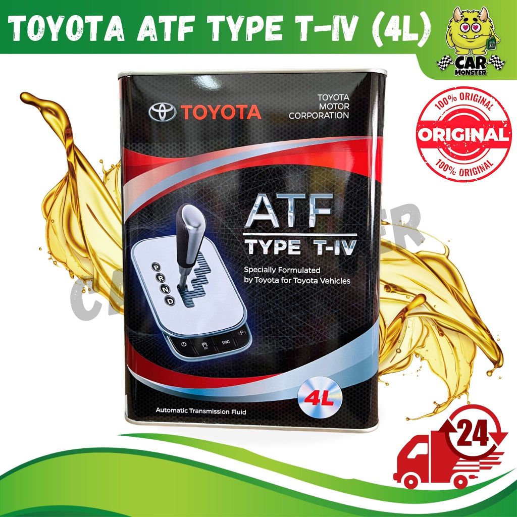 [NEW PACKING] ORIGINAL Toyota ATF T-IV Type 4 Perodua Automatic ...
