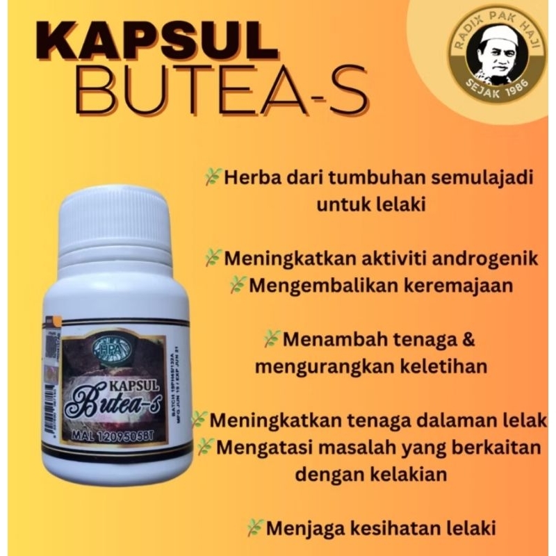 Kapsul Butea-s HPA untuk Kesihatan Pria | Shopee Malaysia