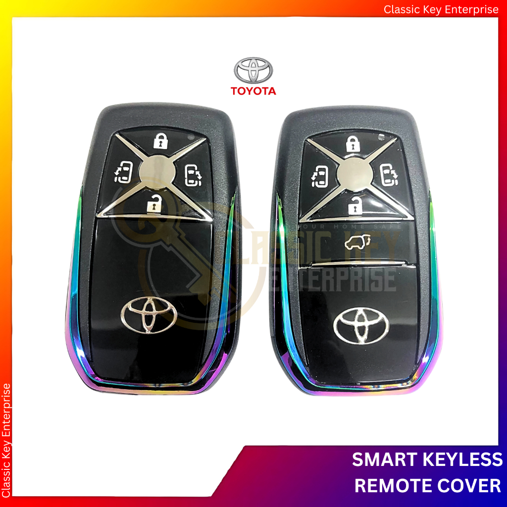 TOYOTA UPGRADE SMART KEYLESS REMOTE COVER TOYOTA FOR ESTIMA ALPHARD ...