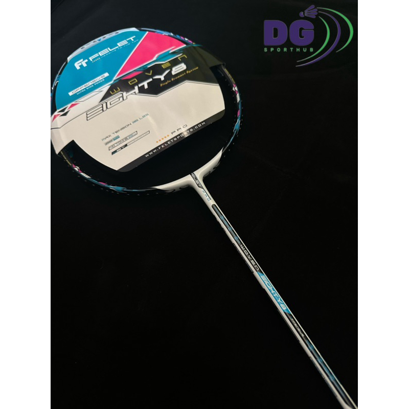 FELET WOVEN EIGHTY EIGHT BADMINTON RACQUET (100% AUTHENTIC) | Shopee ...