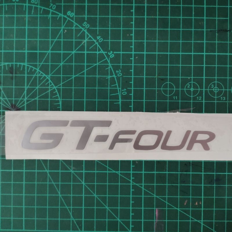 Sticker Toyota Caldina GT-Four | Shopee Malaysia