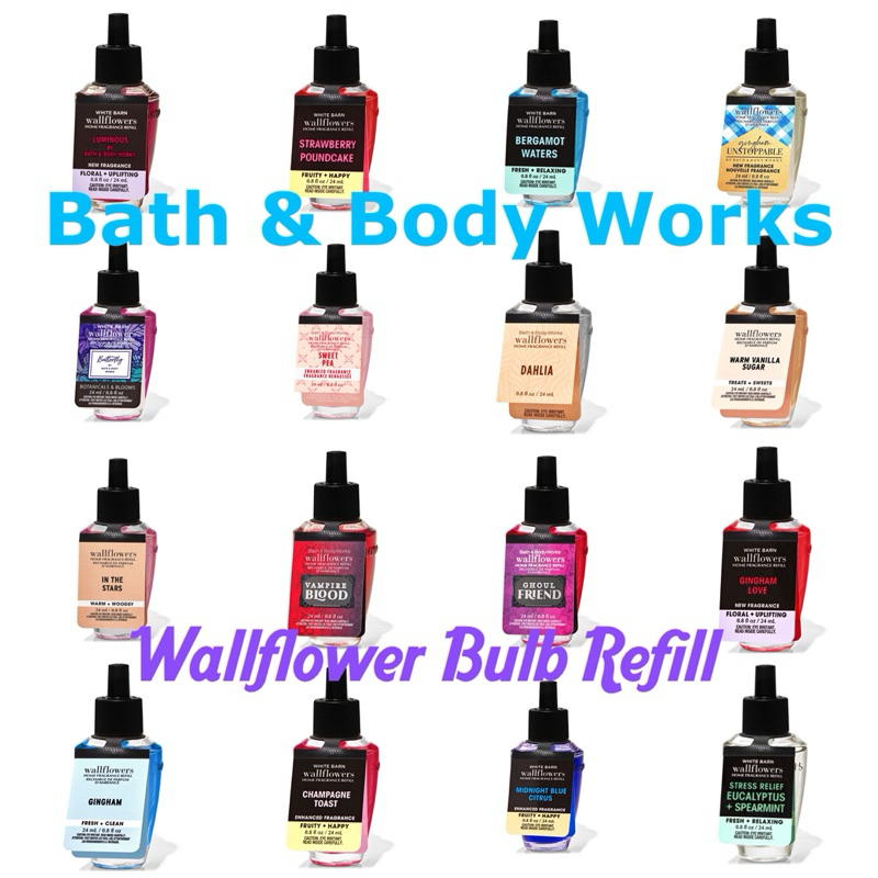 Bath & Body Works Wallflower Bulb Original / BBW Wallflower Refill Bulb ...