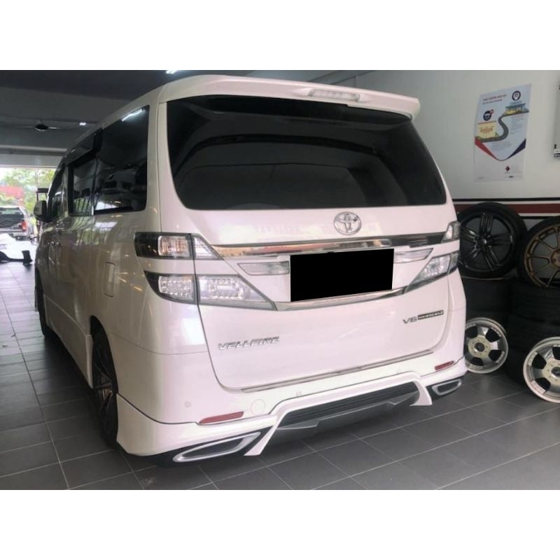 Toyota Alphard Rear Skirt (PU) | Shopee Malaysia
