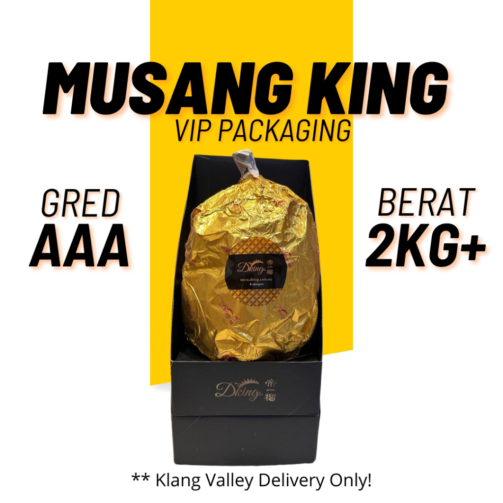 Premium Durian Musang King Gred AAA Vip Packaging | Shopee Malaysia