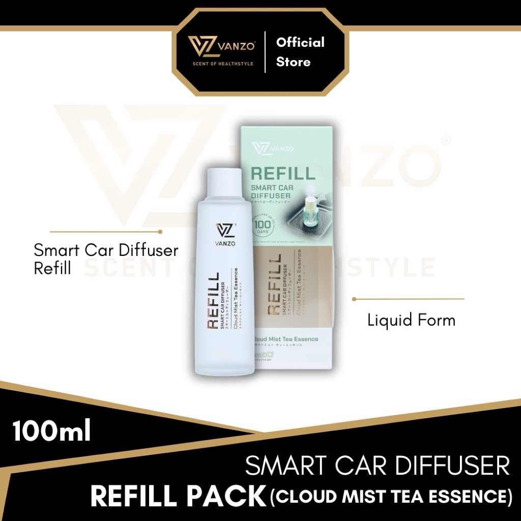 VANZO Smart Car Diffuser Refill Pack 100ml | Shopee Malaysia