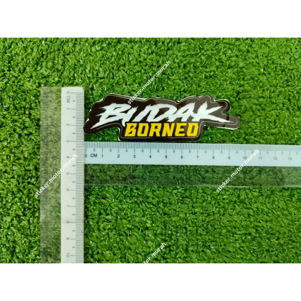STICKER MINI BUDAK BORNEO | Shopee Malaysia