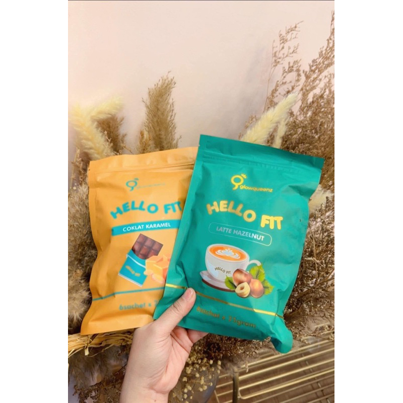 HELLO FIT LATTE HAZELNUT&COKLAT CARAMEL ORIGINAL 💯 | Shopee Malaysia