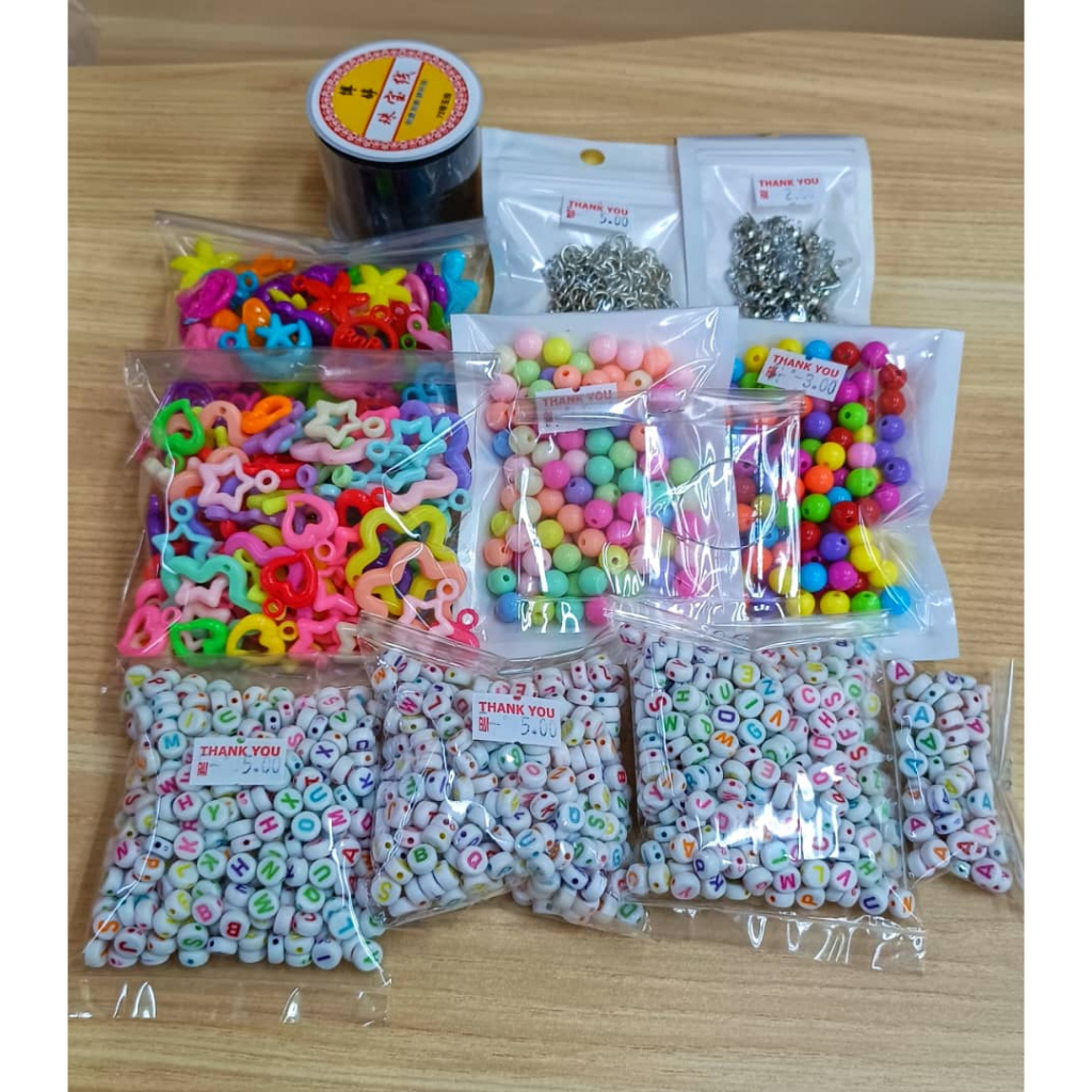 SET DIY TALI HANDPHONE NAMA BUDGET | Shopee Malaysia