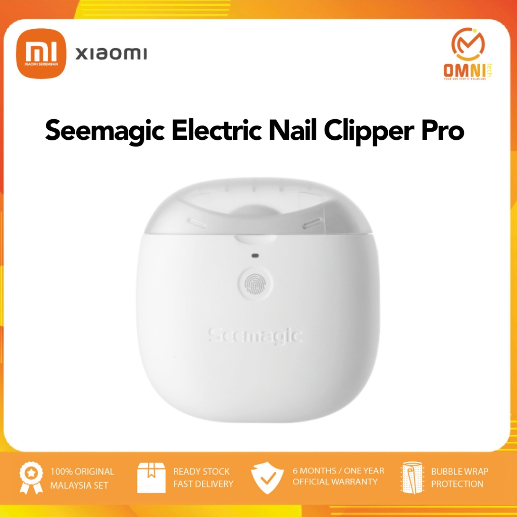 [READY STOCK ] Seemagic Electric Nail Clipper Pro (One Button Automatic ...