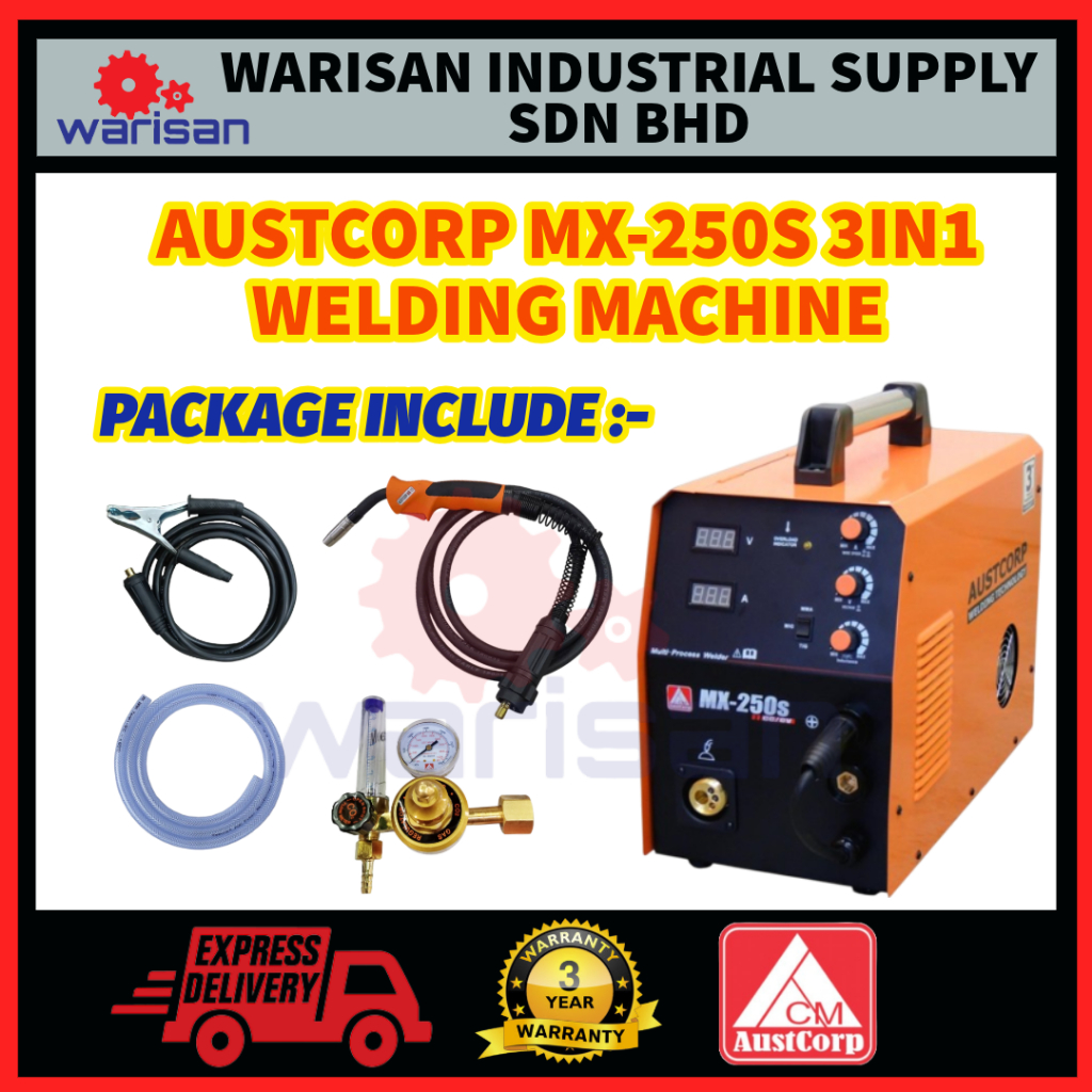 AUSTCORP MX-250S 3IN1 WELDING MACHINE | Shopee Malaysia