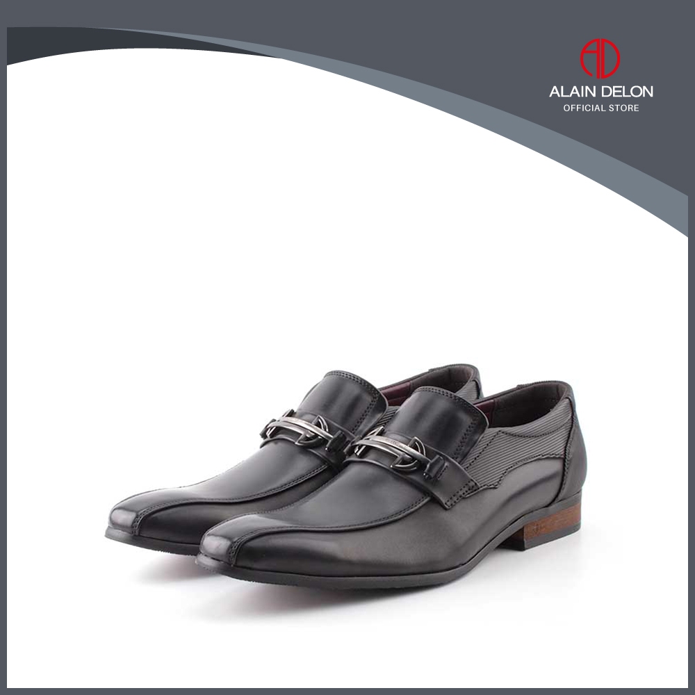 ALAIN DELON Men's Business Shoes -PU Leather-202314-BE1-1P-BLACK ...