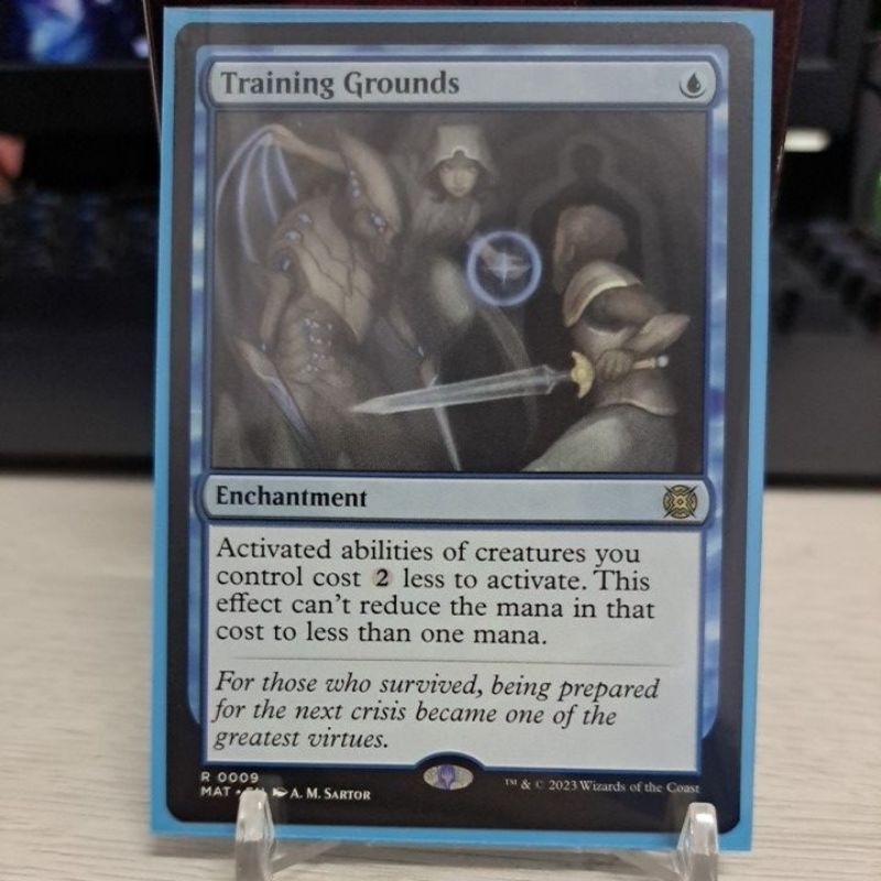 MTG Training Grounds (MAT)(Rare) | Shopee Malaysia