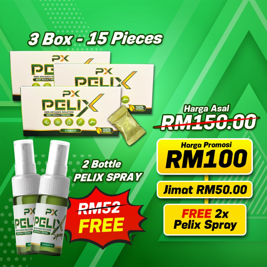 PELIX ORIGINAL HQ / BELI 3 KOTAK FREE 2 PELIX SPRAY / PAKEJ BERBALOI / 15 SACHET MANGO FLAVOR ...