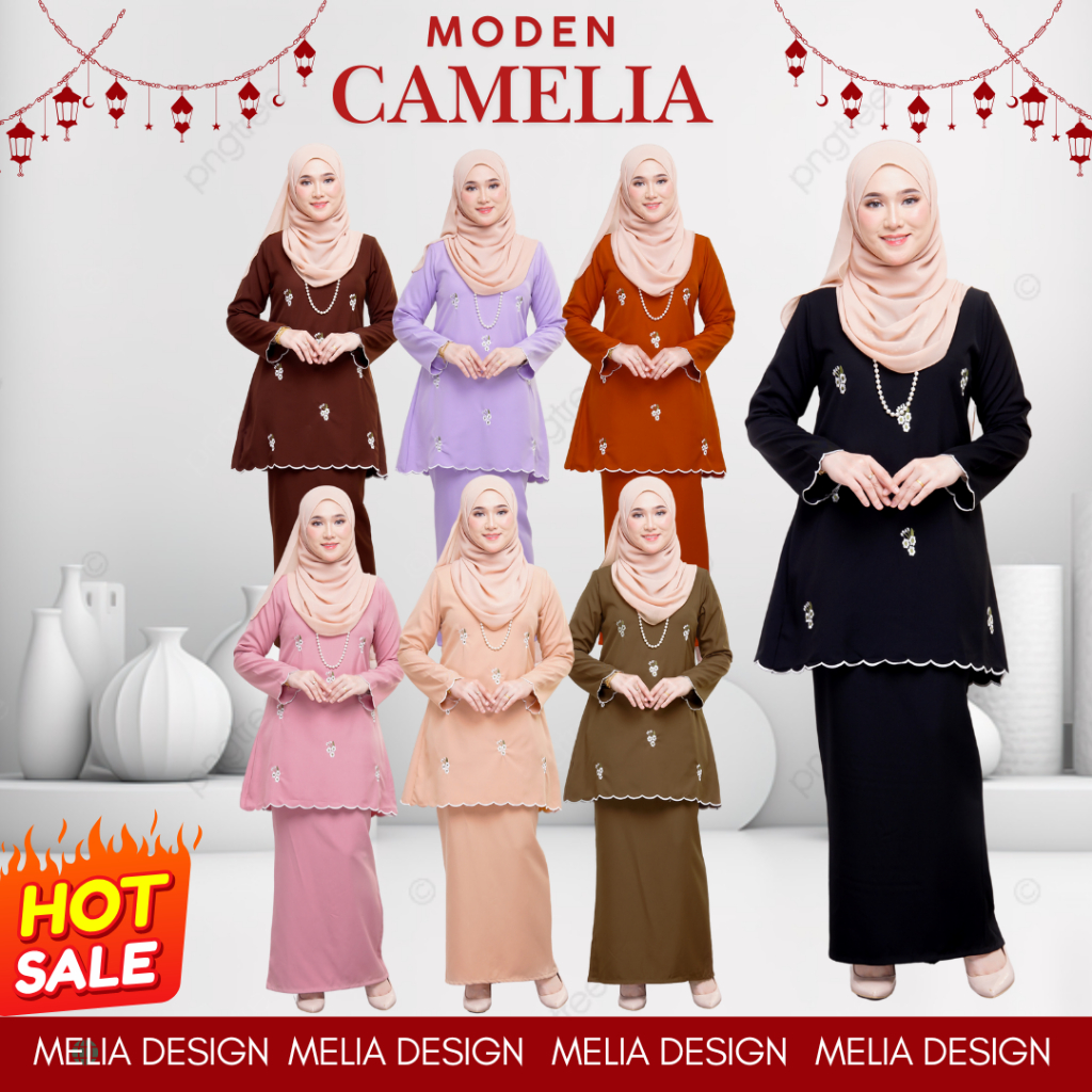 MODEN CAMELIA BY MELIA DESIGN SULAM BIKU PLAIN COTTON SILK PREMIUM MURAH PLUS SIZE | Shopee Malaysia