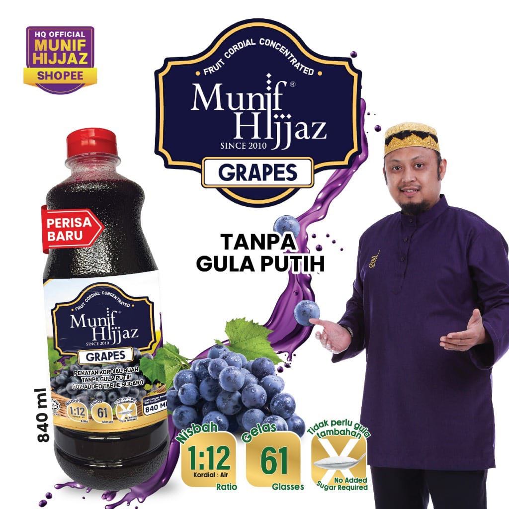 FREE GIFT KORDIAL TANPA GULA PUTIH PERISA ANGGUR LAICI SARSI OREN ...