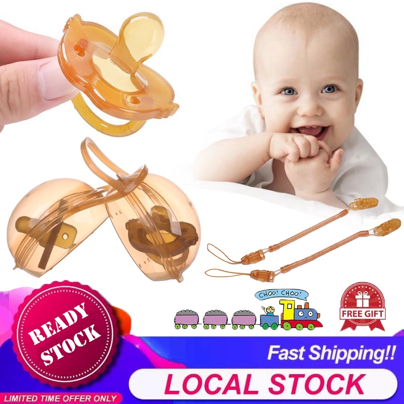 [Choo Choo Toy] Newborn Pacifier Baby Nipples Silicone Comfort Nano ...