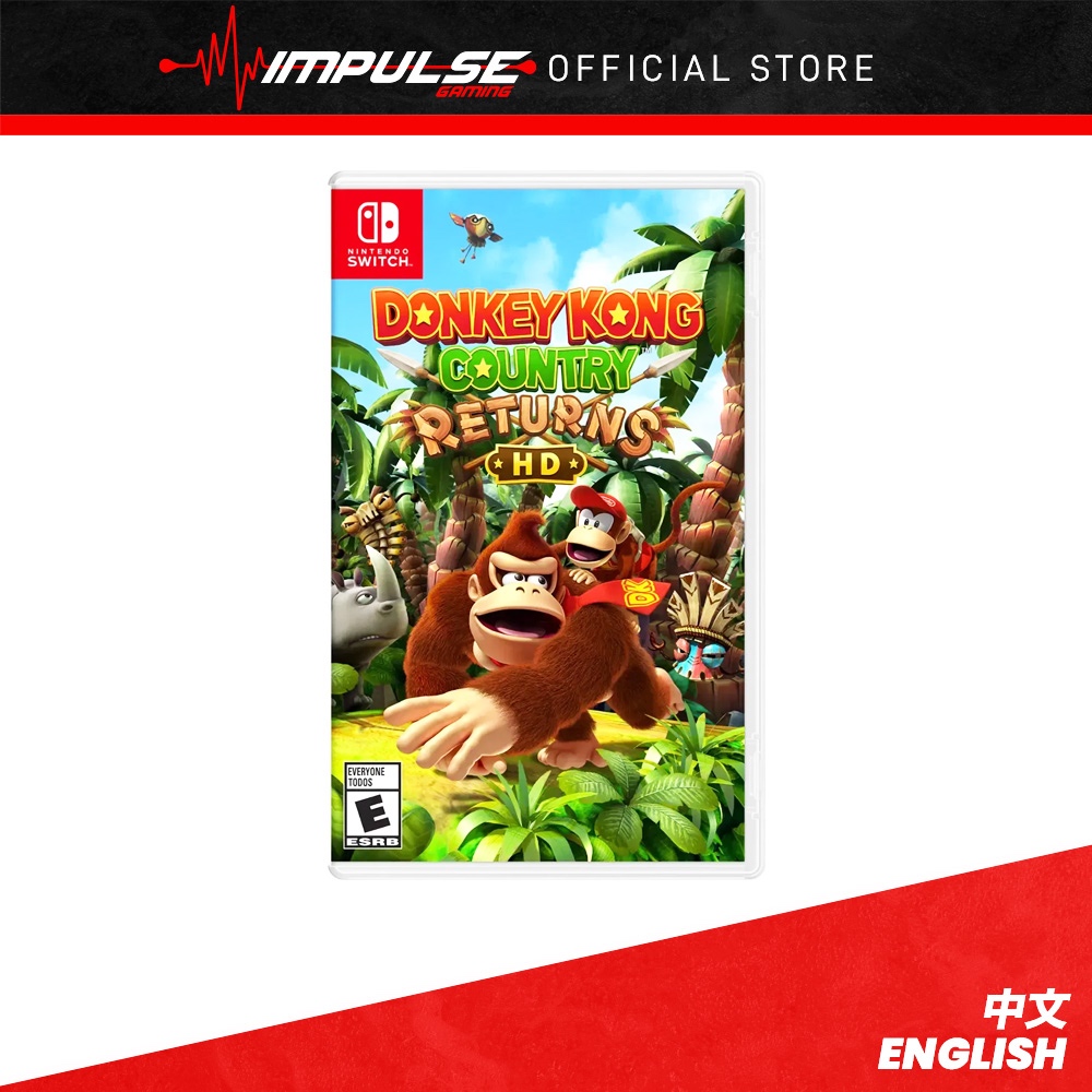 NSW Nintendo Switch Donkey Kong Country Returns HD Chi/Eng Version ...