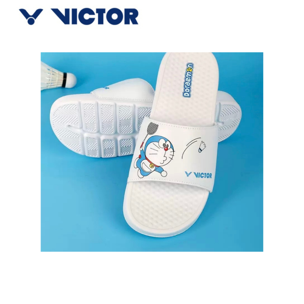 VICTOR x DORAEMON Collection Slippers 008DRM | Shopee Malaysia