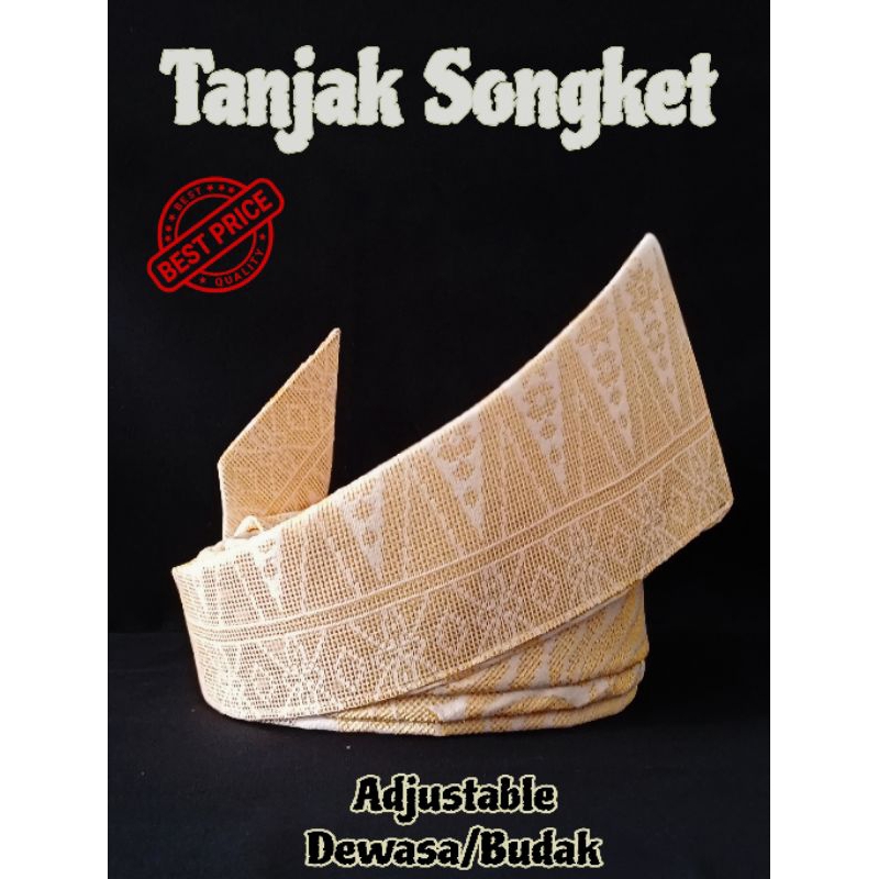 Tanjak/Tengkolok Songket Premium Dewasa Budak (Adjustable) | Shopee ...