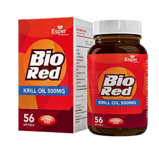 Bio Red krill oil 500mg softgels 56's | Shopee Malaysia
