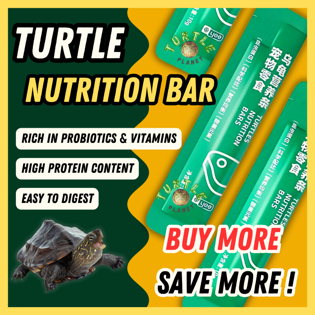 Turtle Nutrition Bar High Protein Turtle Snacks Nutrient Rich Turtle ...